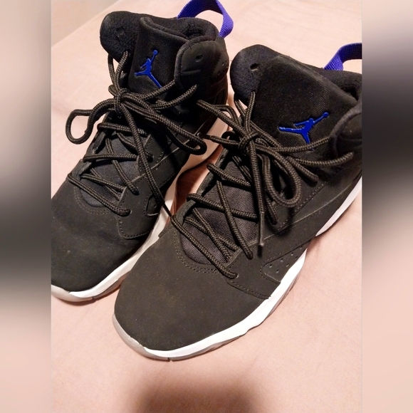 Jordan | Shoes | Jordans Black And Purple Womens Size 65 | Poshmark